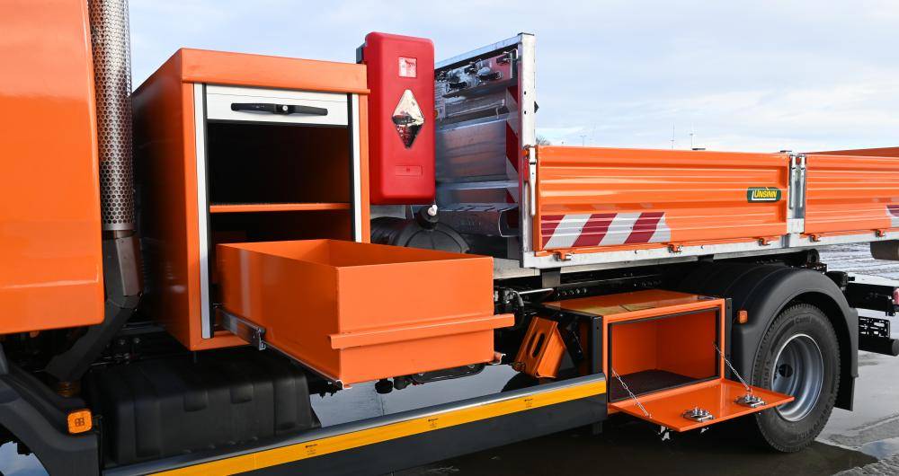 Roll-off tipper | UNSINN Fahrzeugtechnik